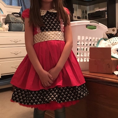 The Josephine Pleated Dress PDF Sewing Pattern Size 12 Month 12 Year ...