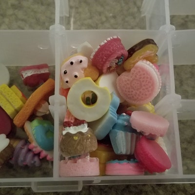 Random Resin Cake Candy, Candy Food Cabochon, Kawaii Fake Food Deco ...