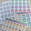 66 School Year Event Planner Stickers, School Stickers, Back to School ...
