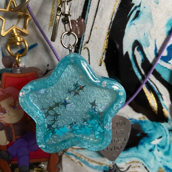 Star Shaker Keychain / Bag Hanger - Etsy