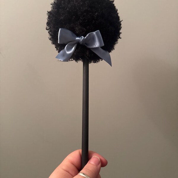 Luxurious Body Powder Puff, 4 Inches With Peach Ribbon Handle and Bow ...