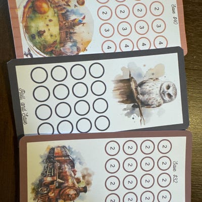 3 Pack Fairy Savings Challenge Trio - Etsy