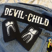 Occult Tooth Patches - Wisdom Teeth, Punk Patch, Goth Patch, Pagan ...