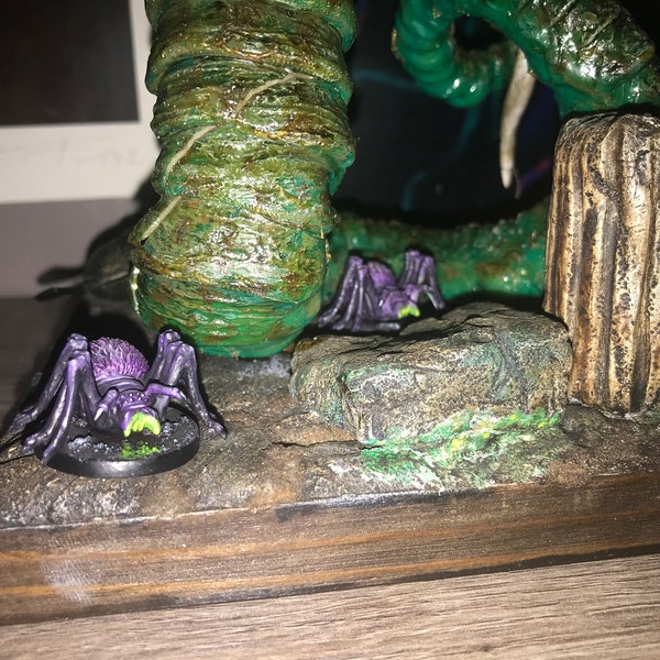 Painted Dnd Palantir Miniature, Paint Mythal Miniature, Paint D&D ...