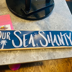 Distressed Custom Beach Sign Made to Order, Beach Décor, Personalized ...