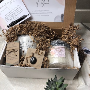 Thinking of You Care Package Care Package for Her Live Succulent Soy ...
