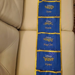 Custom Made Disney Cruise 3 Pocket FE Fish Extender - Etsy