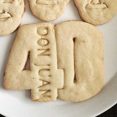 Custom Monogram Circle Cookie Cutter Personalized Initials Birthday ...
