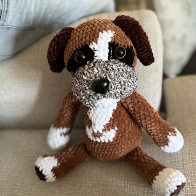 Boxer Crochet Pattern, Crochet Boxer, Boxer, Crochet Pattern, Amigurumi ...