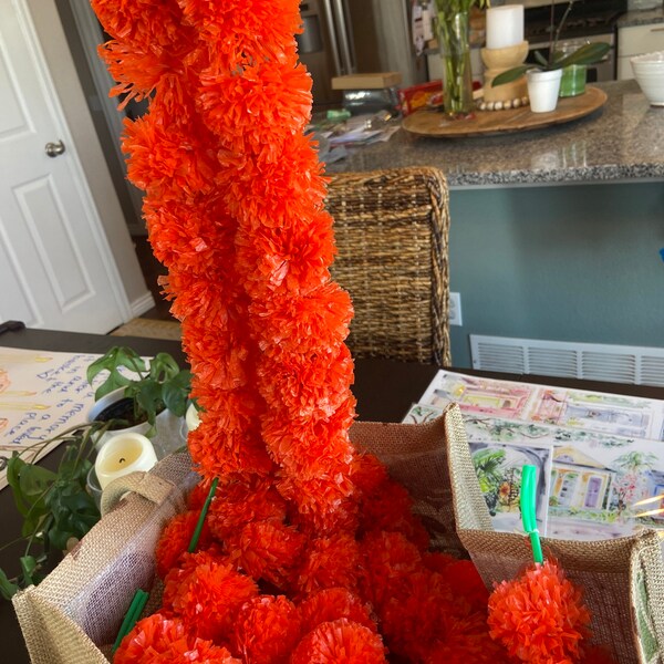 Marigold Garlands FROM MEXICO for Day of the Dead, Dia De Los Muerto ...