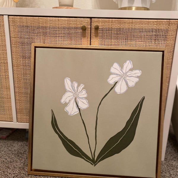 Modern Southern Floral Wall Art | Coastal Grandma Digital Download ...