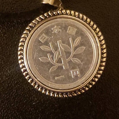 Cook Islands Bird Coin Necklace Cooks Islands Coin in a Pendant Tray - Etsy