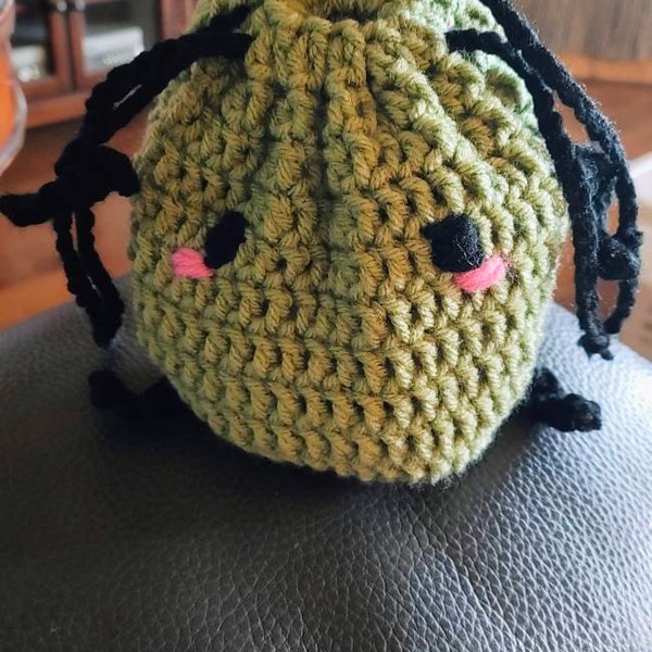 Crochet Drawstring Junimo Pouch Stardew Valley - Etsy