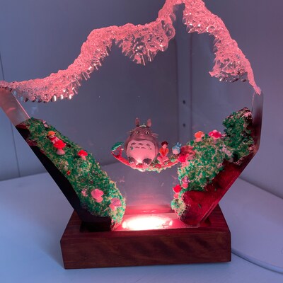 Orca Shark and Couple Diver Resin Night Lights-whale Shark and Humpback ...