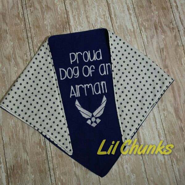 USAF Inspired Embroidery Machine Design in 4 Sizes to Fit 4" X 4" and 5 ...