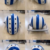 Standard Full Face Helmet Foam PATTERN / TEMPLATE - Etsy Canada