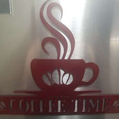 Coffee Sign Metal Coffee Sign for Kitchen Coffee Sign Decor Coffee ...