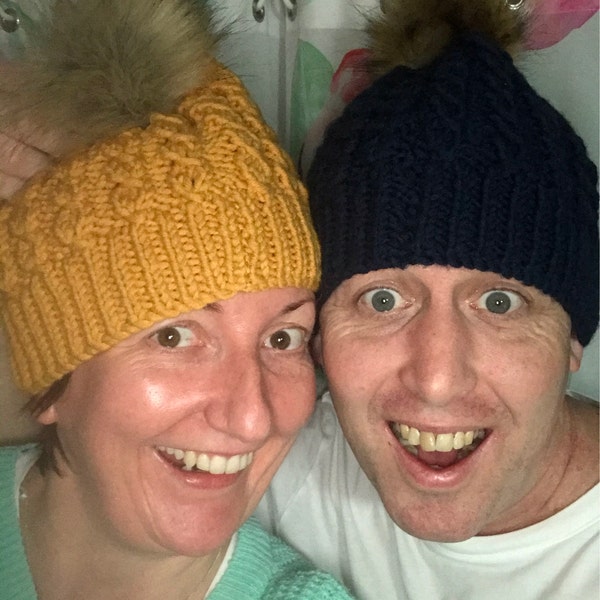Hand Knitted With Love by Battybobs - Bobble Hats Made From 100% ...