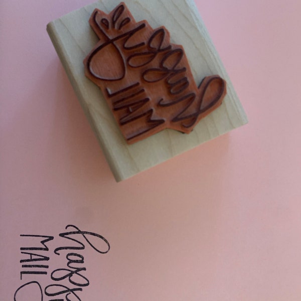 Happy Mail Rubber Stamp - Etsy