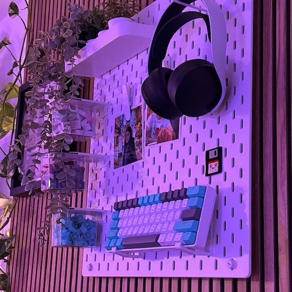 Keyboard Stand for Display IKEA SKADIS Accessory - for Your Mechanical ...