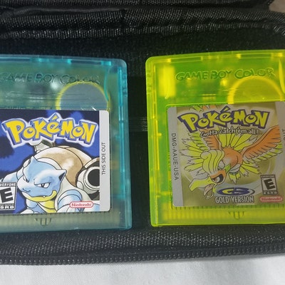 Gameboy Color GBC Pokemon Gen I & II Replacement Label Decal Sticker ...