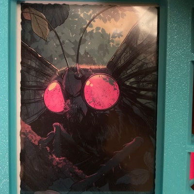 Mtg Sleeves: Mothman Encounter 100 Top Quality Colorful, Sharp This is ...