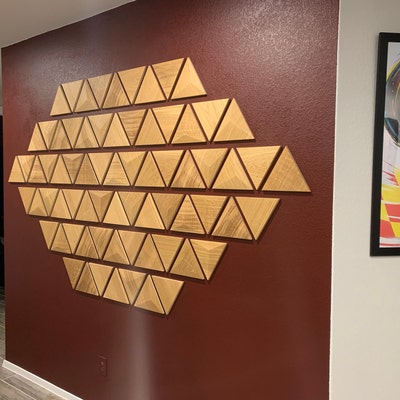 2D Wooden Wall Decor Wall Panels Modern Wood Wall Paneling Wood Panel ...