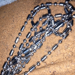 Gold Glitter Chain Necklace Stainless Steel, Flat Link Chain Necklace ...