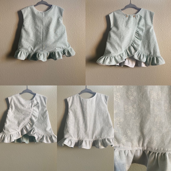 ISLA Tulip Back Swing Top EASY PDF Sewing Pattern/a4/a0/projector Files ...