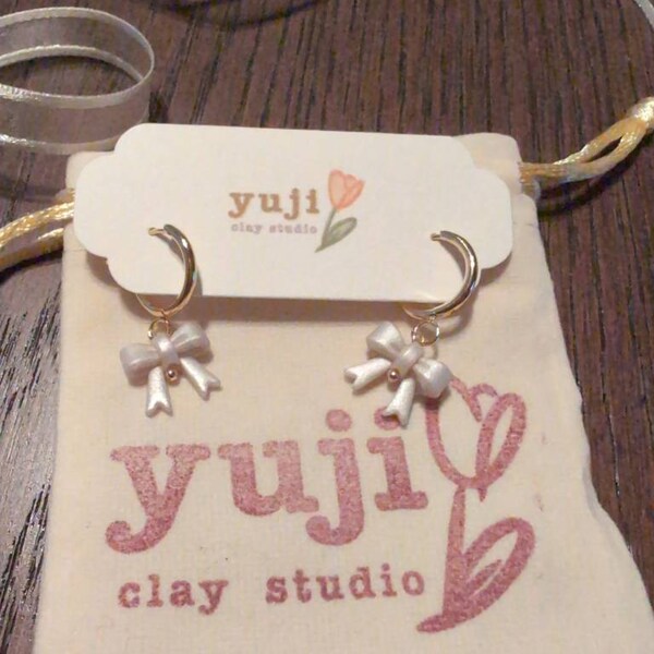 Tiny Handmade Polymer Clay Hypoallergenic Earrings - Spring Flowers ...