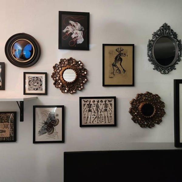 Octopus Mermaid Art Print - Sea Siren Poster, Underwater Fantasy Decor ...