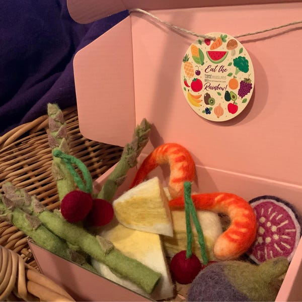 Felt Figs: Felt Fruits for Pretend Play, Felt Figs Made From Wool Felt ...
