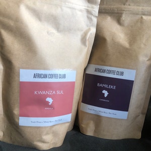 African Coffee Safari Sampler/coffee Gift Set/unique Coffee Gift/coffee ...
