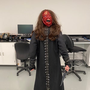 Malignant gabriel Latex Strap Mask - Etsy