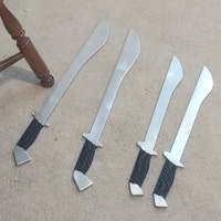 Espada Y Daga SUPER SET 2 Barong Swords 2 Auminium Knives 2 Karambits 2 ...