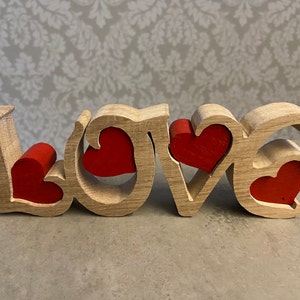 Love and Heart Scroll Saw Pattern - Etsy