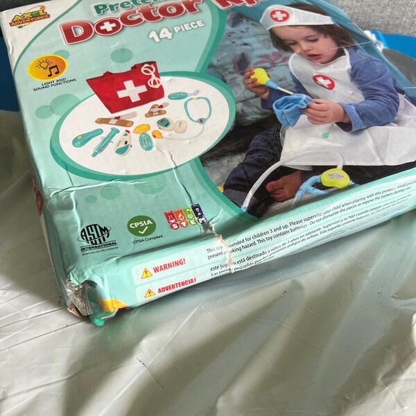 Doctor Kit for Kids, Pretend Medical Play Kit With Working Stethoscope ...