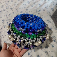 Custom-made X-base, Peyote, UFO, Carousel, Epic, Rotating Kandi Cuffs ...