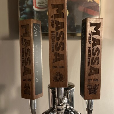Custom Beer Tap Handle-laser Engraved With Chalkboard Tap House Edition ...