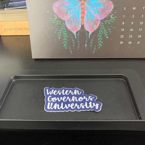 WGU Vinyl Sticker | Western Governors University Night Owls - Etsy