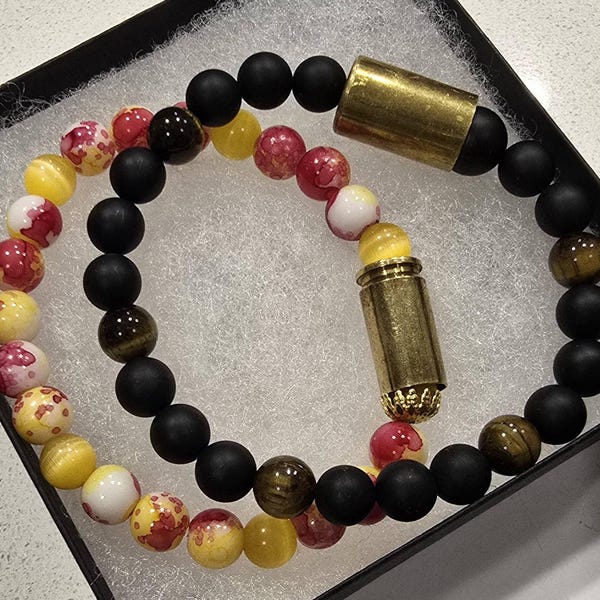 380 Auto Bullet Shell Casing Crystal Necklace With Pistol - Etsy