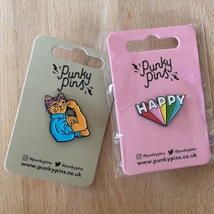 Happy Soft Enamel Pin - Etsy