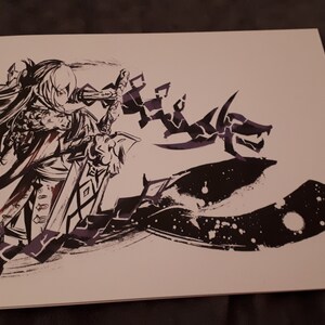 A4 Print Final Fantasy XIV Lyna Fan Art | Etsy UK