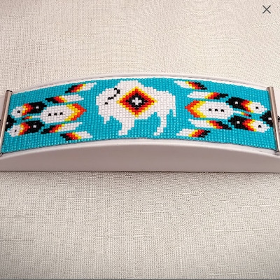 Totem Native Bead Patterns, Turquoise Indian Patterns, Seed Bead Loom ...