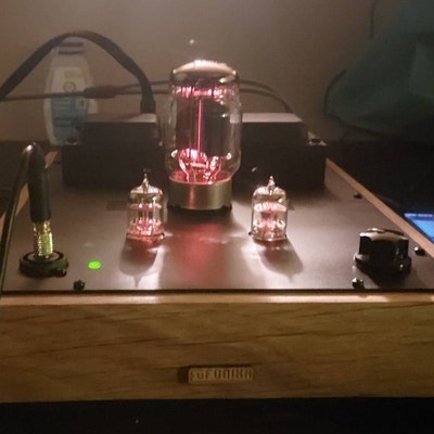 Eufonika H22M Miflex KPCU Tube Headphone Amplifier 6SN7 & 6080 TUBE ...