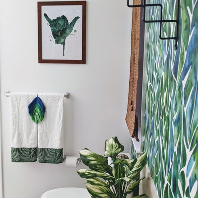 Shaka Sign Print, Hang Loose, Watercolor Painting, Shaka Wall Art, Surf ...