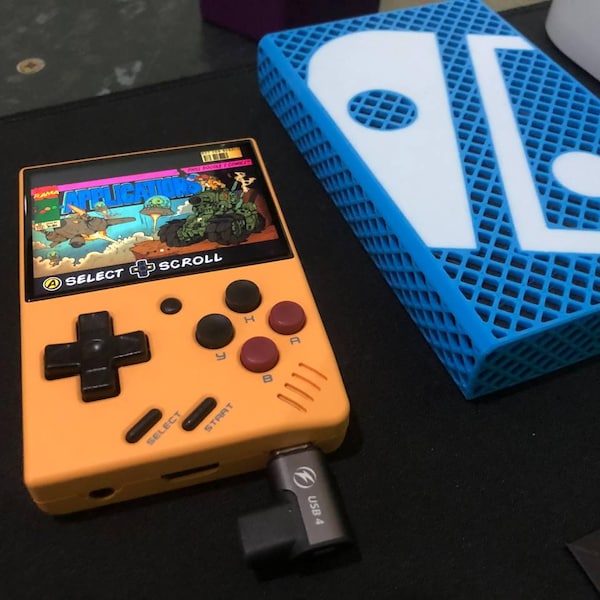 Anbernic RG35XX SP Super Megaman Mod Buttons, Stickers and Paper Card ...