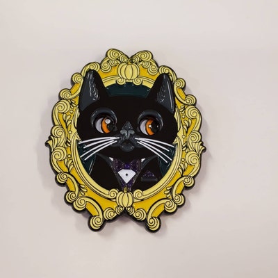 Moving Eyes Cat Eyes Soft Enamel Pin - Etsy