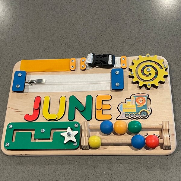 Ocean Busy Board 12x16 Inches Fast Shipping Development Toy Montessori ...