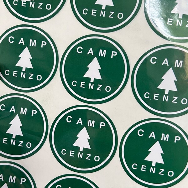 Personalized Camp Bachelorette Sticker Sheet (12/sheet) | Girls Weekend ...